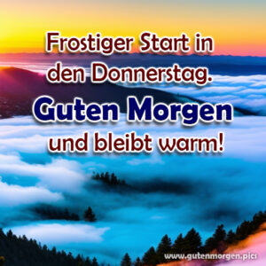 Luxus Guten Morgen Donnerstag Kalt Bilder