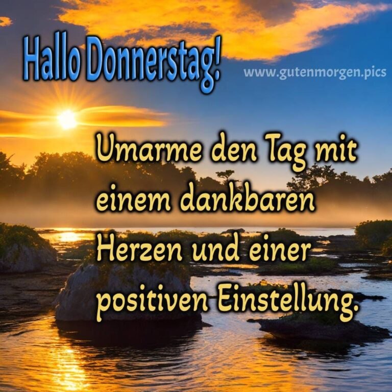 ᐅ 1000+ Guten morgen Donnerstag [AKTUALISIERT] - Guten Morgen Bilder