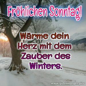 Verwunderlich Winter Lustig Schãƒânen Sonntag Bild