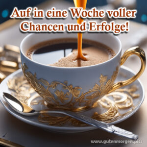 ᐅ100+ Guten Morgen neue Woche Grüße & Bilder - Guten Morgen Bilder